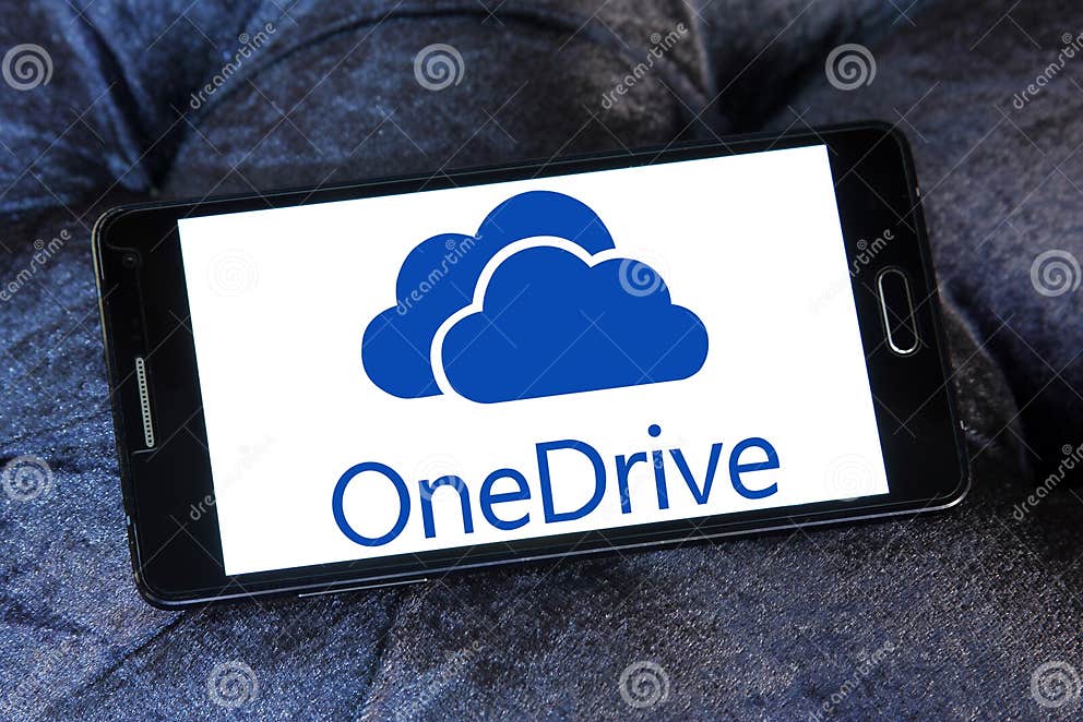 Logotipo de OneDrive imagen de archivo editorial. Imagen de fichero - 105720434