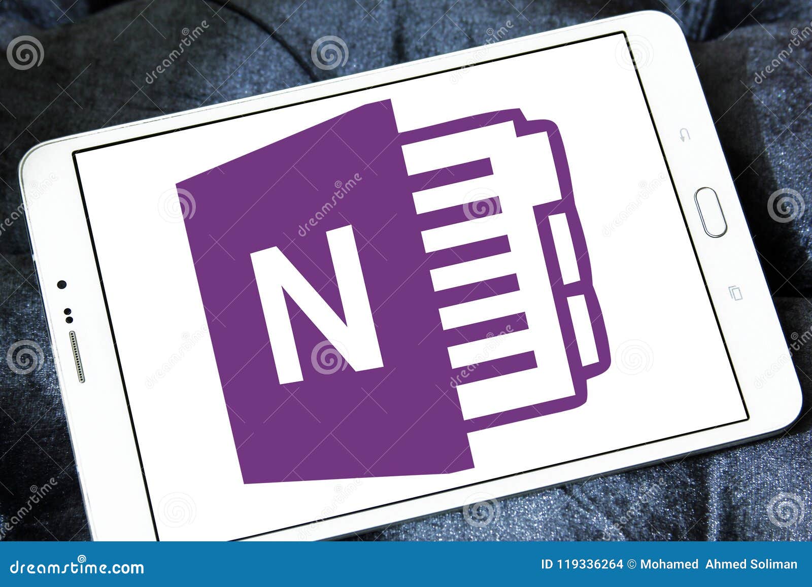 Logotipo De OneNote Del Microsoft Office Imagen de archivo editorial ...