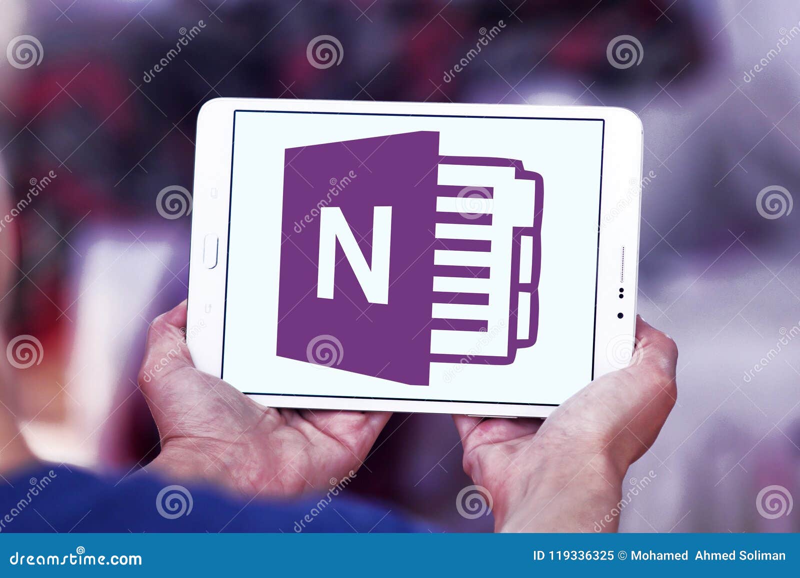 Logotipo De OneNote Do Microsoft Office Imagem Editorial - Imagem de editorial, programas: 119336325