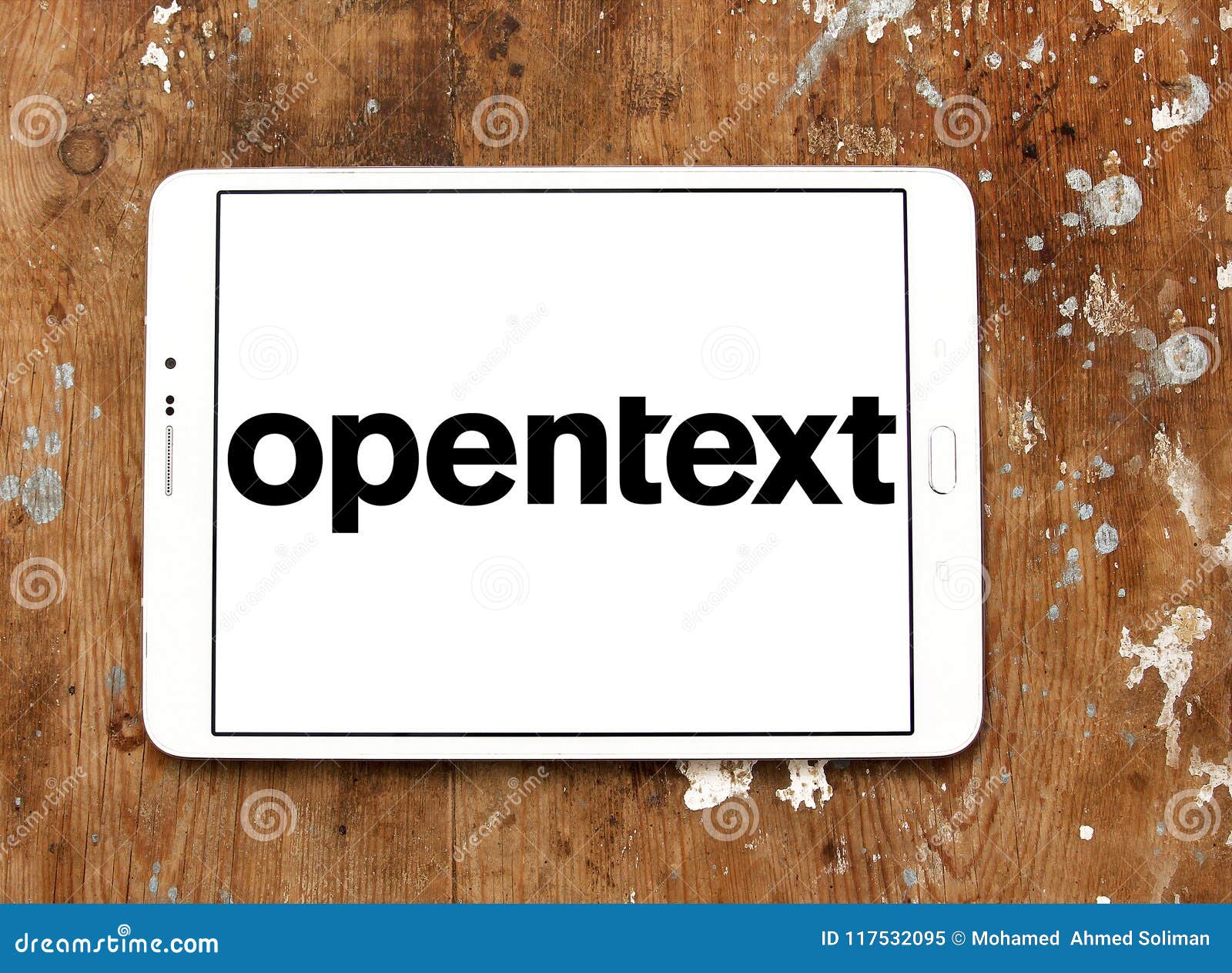 Logotipo De OpenText Corporation Imagen editorial - Imagen de trademark ...