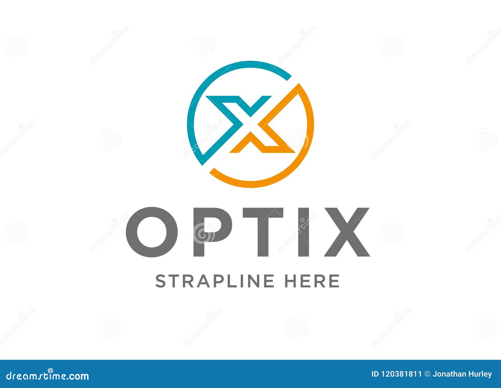Logotipo de Optix ilustración del vector. Ilustración de trademark ...