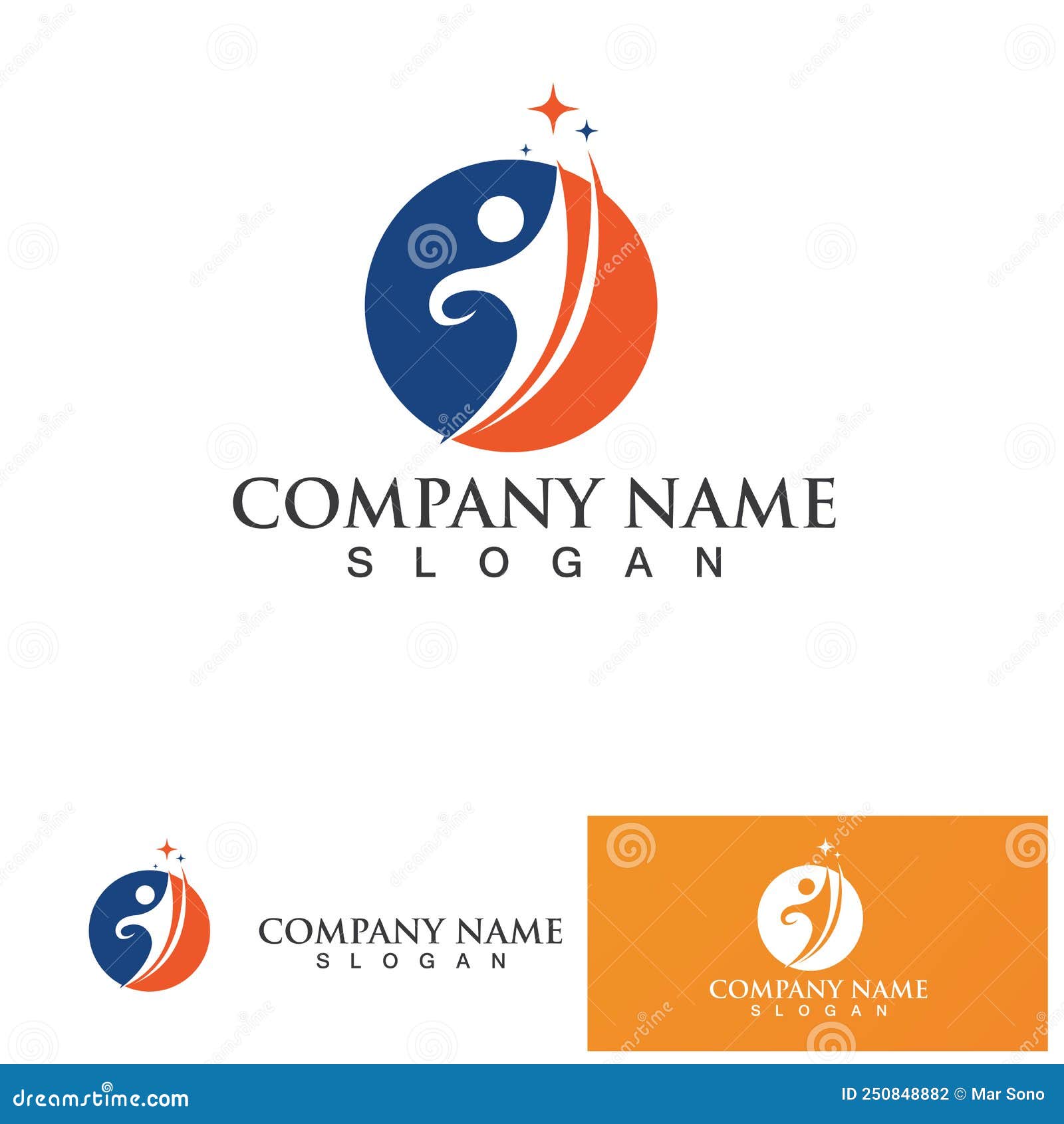 Logotipo de personas sanas ilustración del vector. Ilustración de sano ...