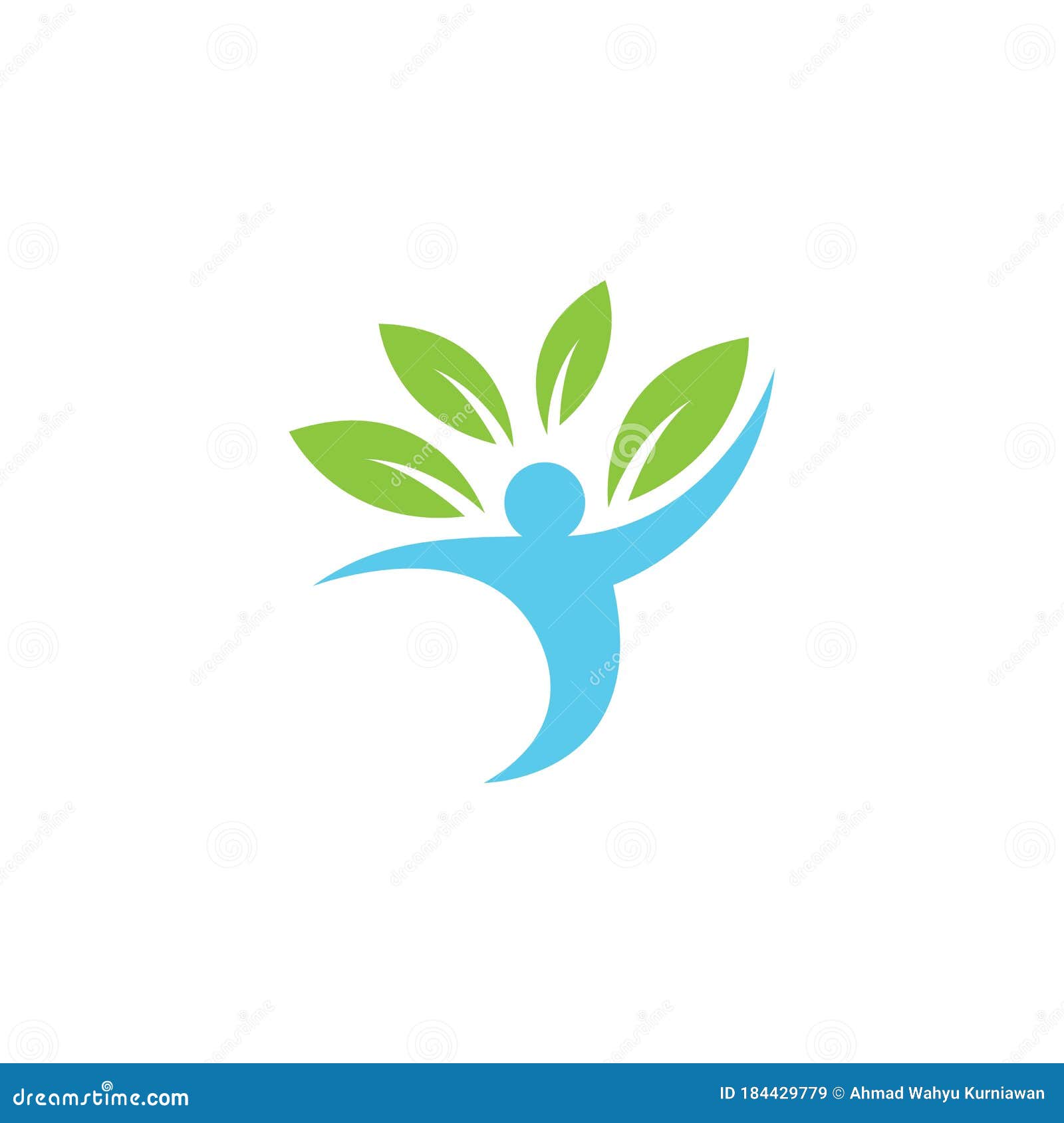 Logotipo de personas sanas ilustración del vector. Ilustración de ...