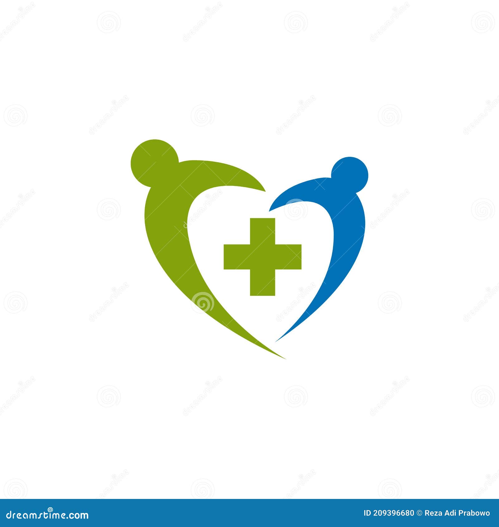 Logotipo de personas sanas ilustración del vector. Ilustración de claro ...