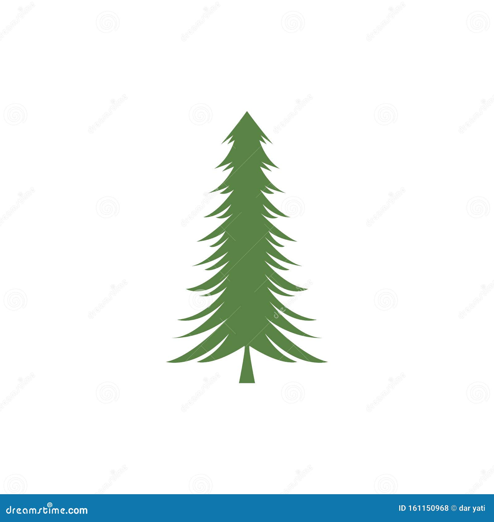 Logotipo de pino vectorial ilustración del vector. Ilustración de ...