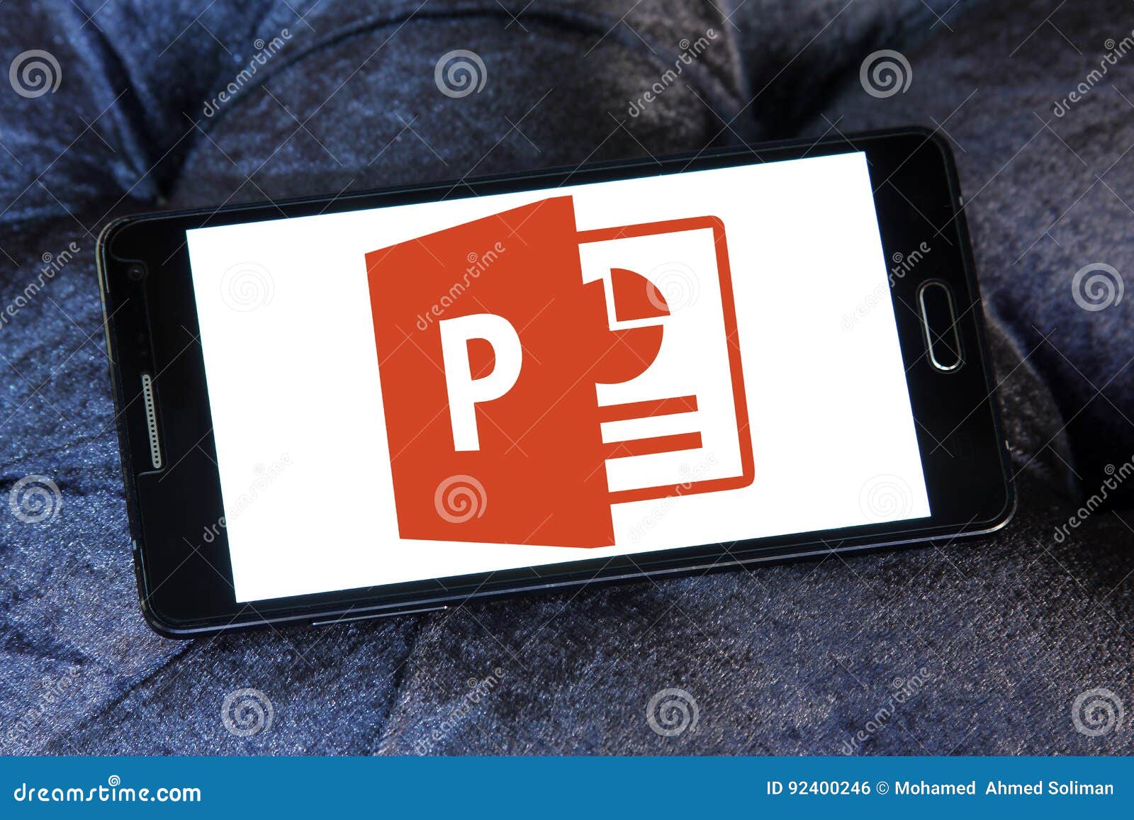 Logotipo de Powerpoint foto editorial. Imagen de aplicaciones - 92400246