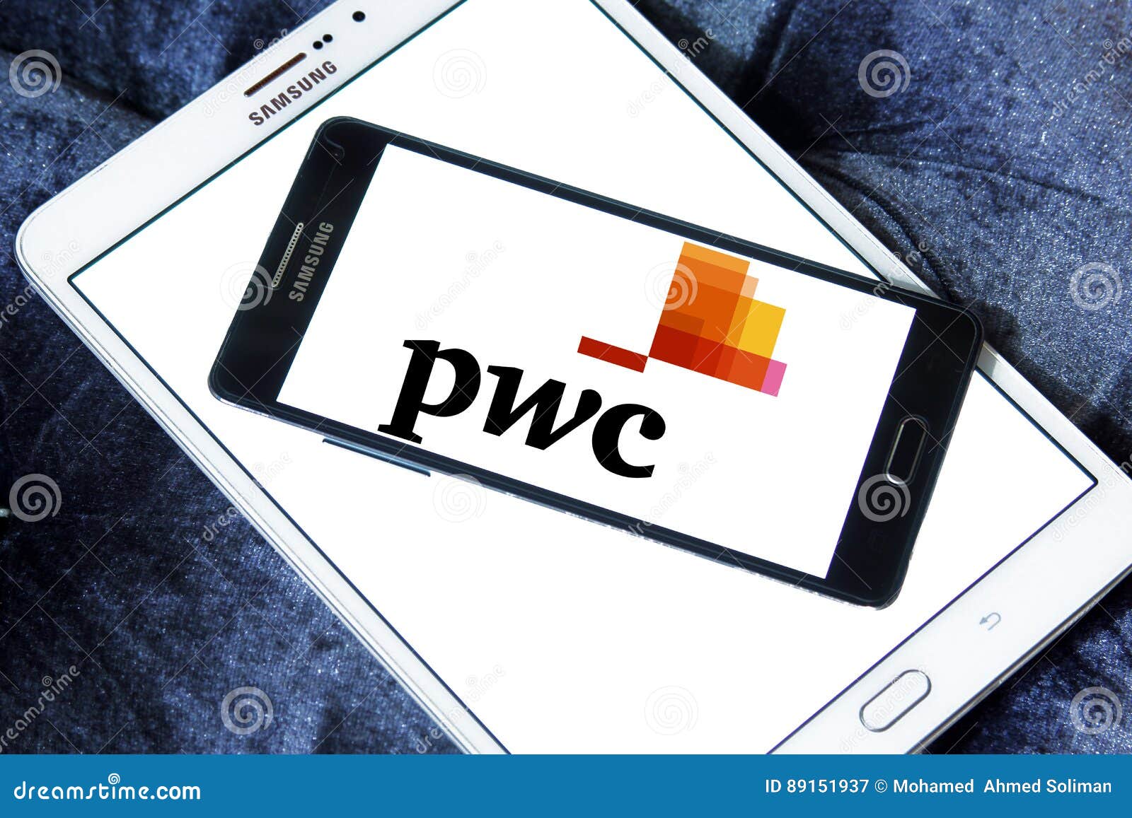 Logotipo de Pwc fotografía editorial. Imagen de icono - 89151937