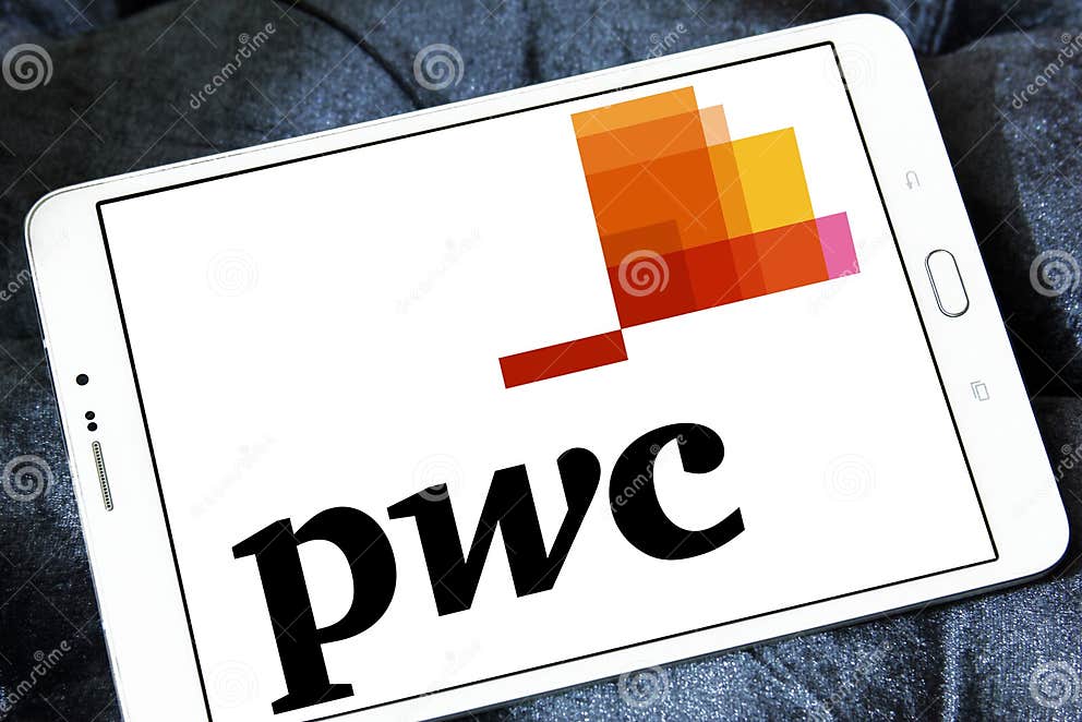 Logotipo de Pwc imagem editorial. Imagem de conselho - 96266415