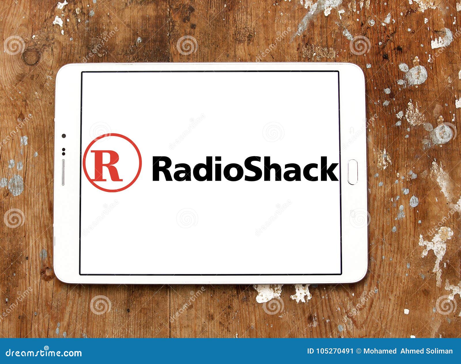 Logotipo de Radio Shack foto editorial. Imagen de minorista - 105270491