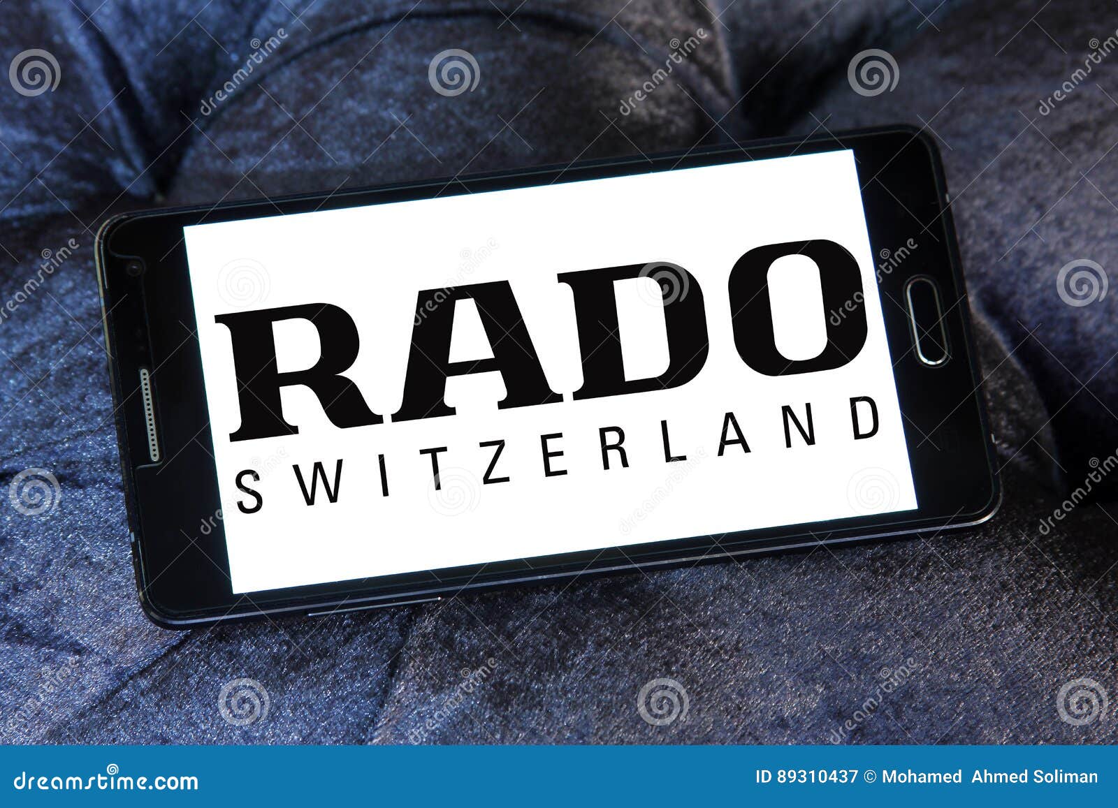 Logotipo de Rado fotografía editorial. Imagen de fondo - 89310437