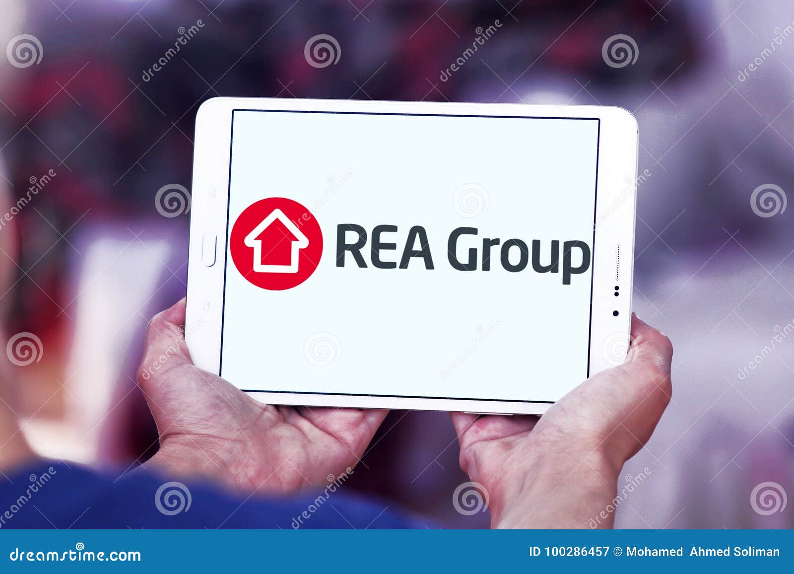 Logotipo de REA Group fotografía editorial. Imagen de editorial - 100286457