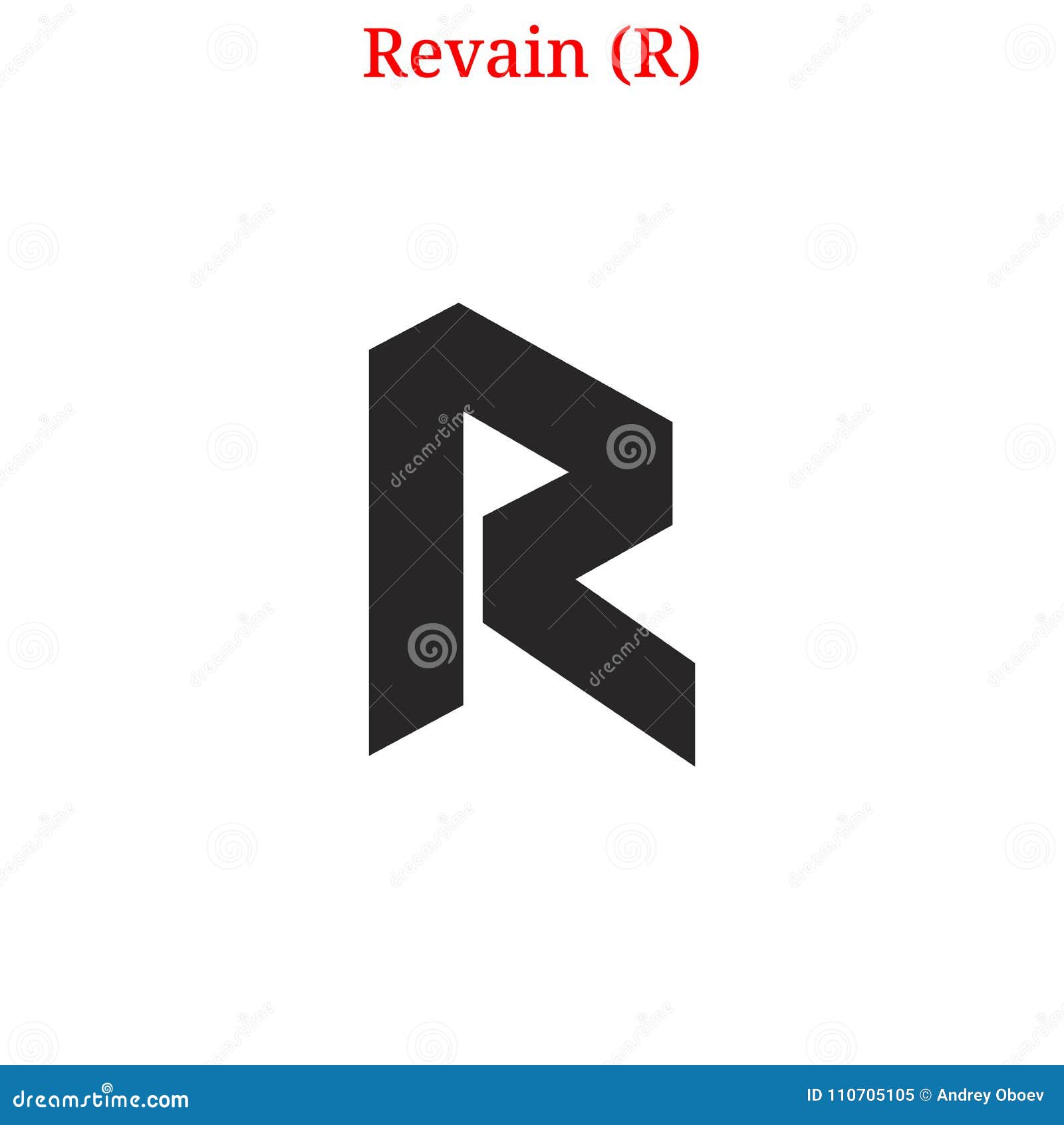 Logotipo De Revain R Del Vector Ilustración del Vector - Ilustración de ...