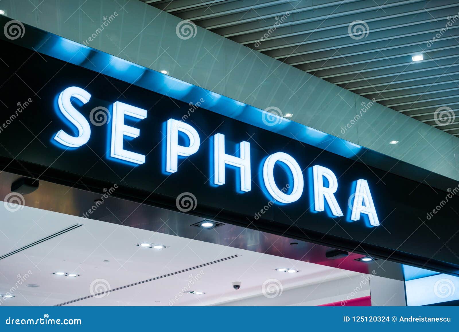 Logotipo de Sephora imagen de archivo editorial. Imagen de maquillaje ...