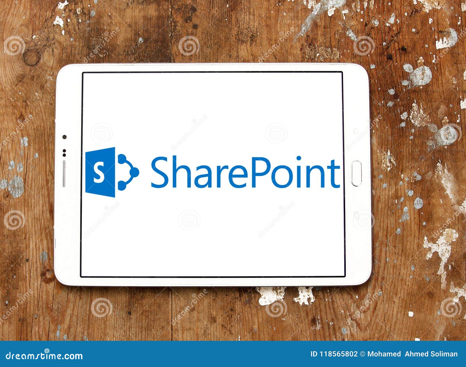 Logotipo de SharePoint fotografía editorial. Imagen de editorial ...