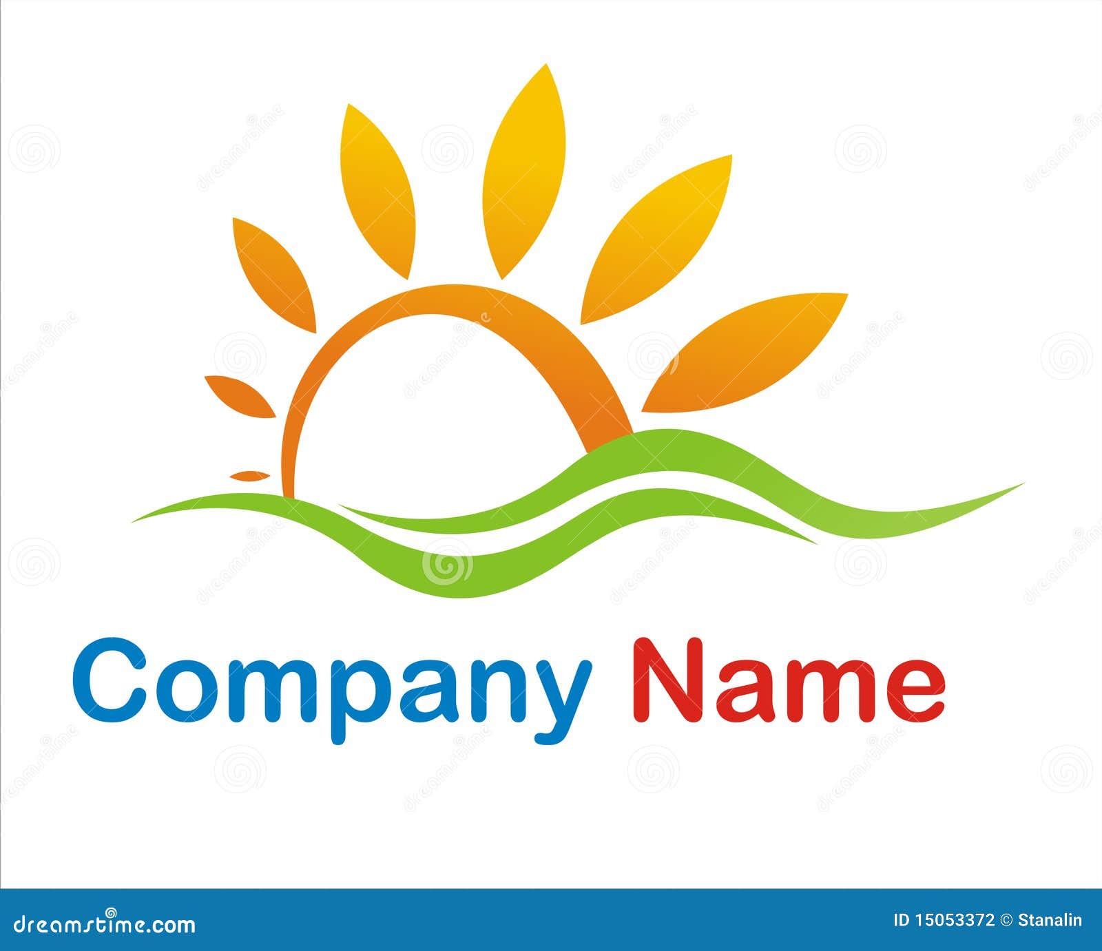 Logotipo de Sun ilustração stock. Ilustração de geometria - 15053372