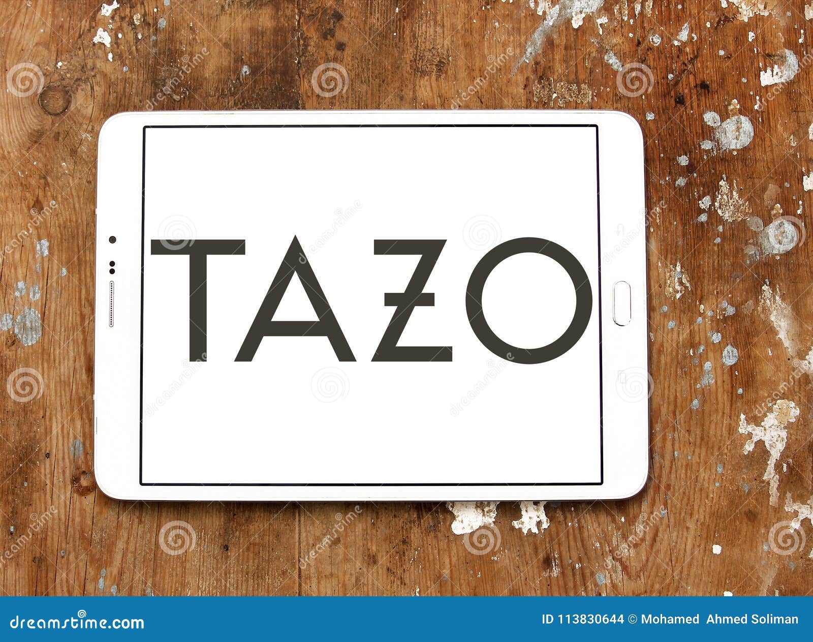 Logotipo De Tazo Tea Company Imagen de archivo editorial - Imagen de ...