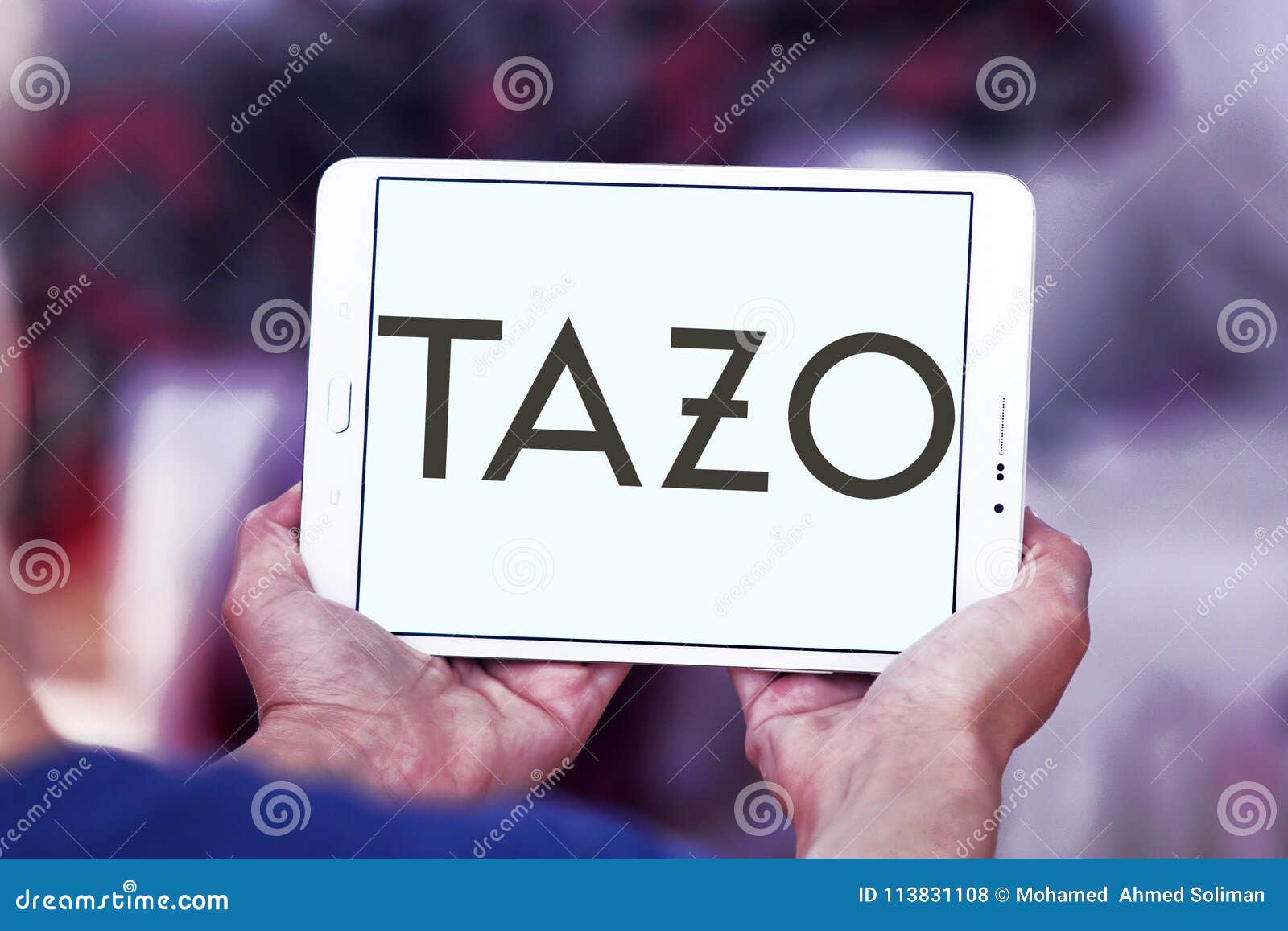 Logotipo De Tazo Tea Company Foto de archivo editorial - Imagen de ...