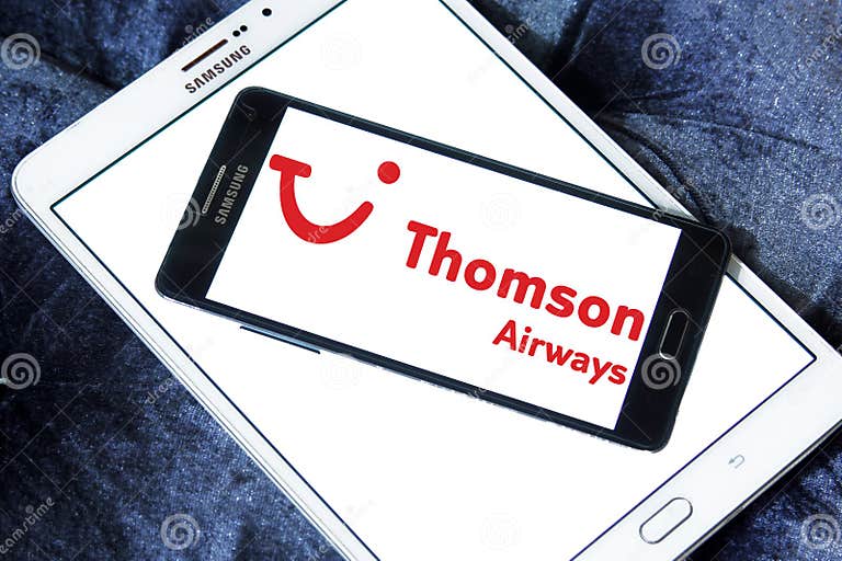 Logotipo De Thomson Airways Fotografia Editorial - Imagem de emblema ...
