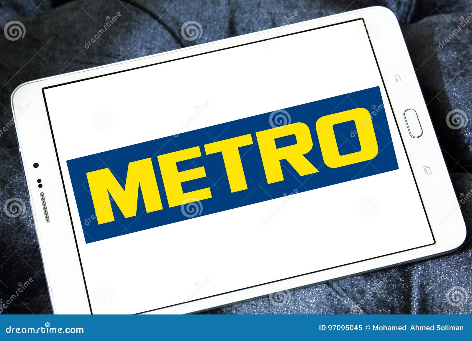 Logotipo De Tienda Del Metro Imagen editorial - Imagen de ...