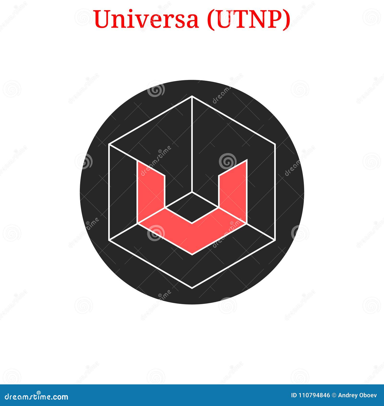 Logotipo De Universa UTNP Del Vector Ilustración del Vector ...