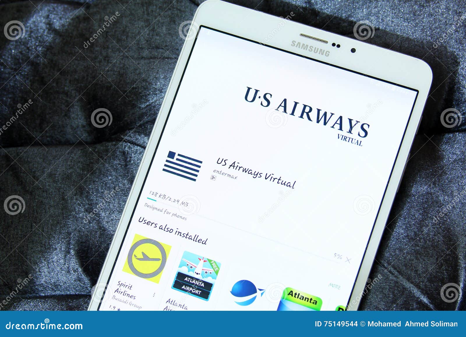Logotipo de US Airways app imagen de archivo editorial. Imagen de ...