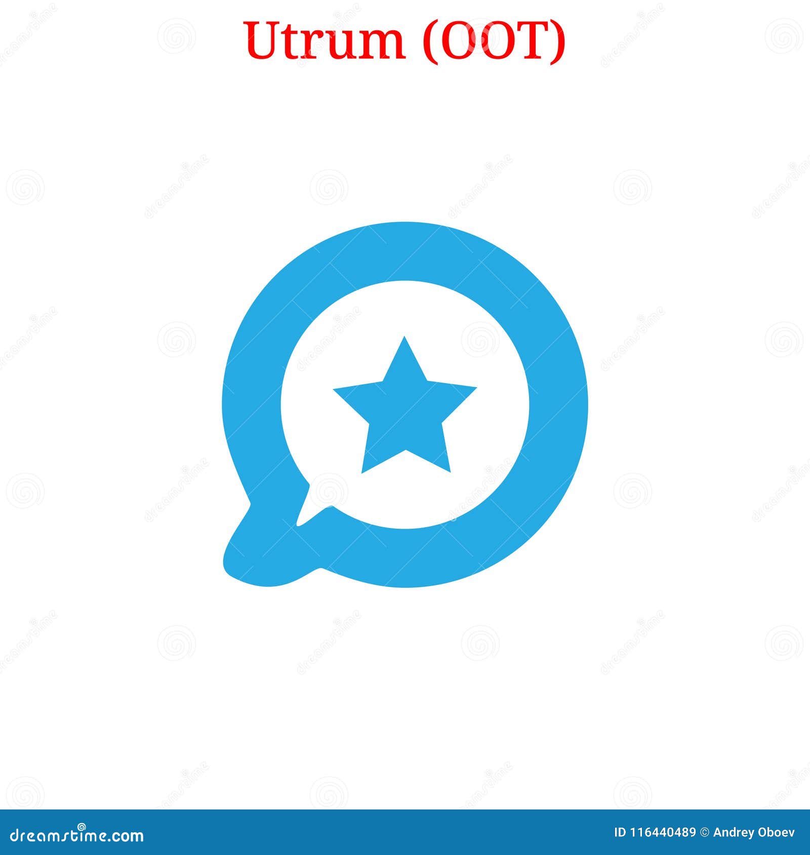 Logotipo De Utrum OOT Del Vector Ilustración del Vector - Ilustración ...