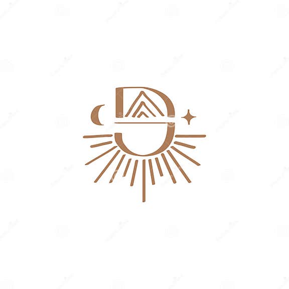 Logotipo De Vector De Sol. Emblema Del Sol Stock de ilustración ...