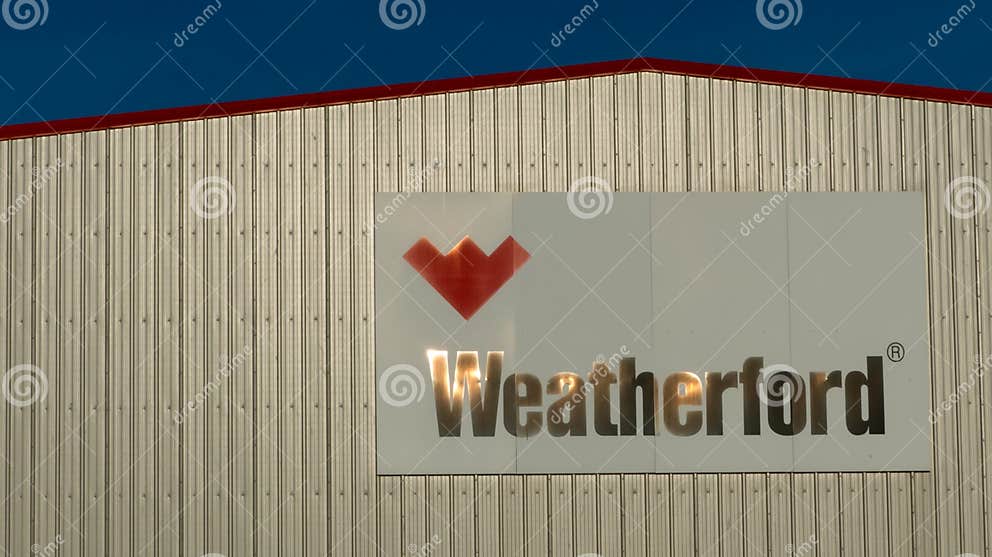 Logotipo de Weatherford fotografia editorial. Imagem de logotipo - 48643157