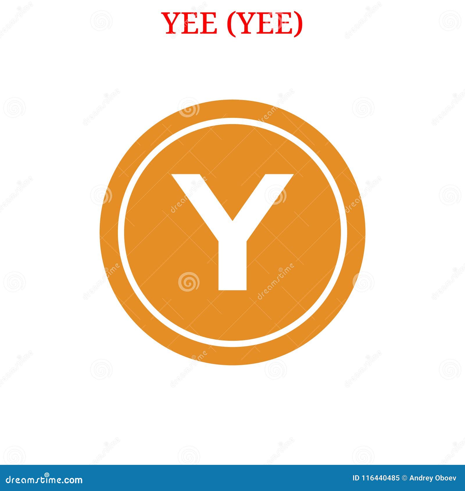 Logotipo De YEE YEE Do Vetor Ilustração do Vetor - Ilustração de moeda ...