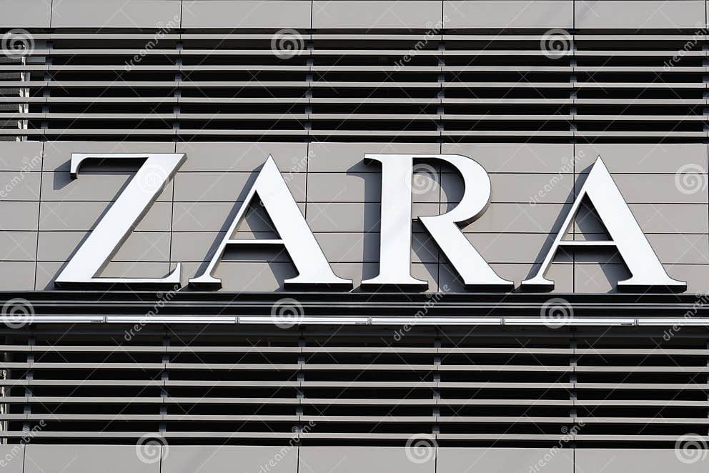 Logotipo de Zara imagem editorial. Imagem de luxo, companhia - 20125605