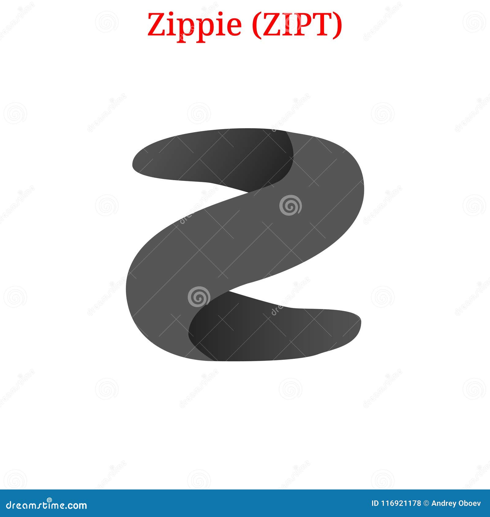 Logotipo De Zippie ZIPT Del Vector Ilustración del Vector - Ilustración ...