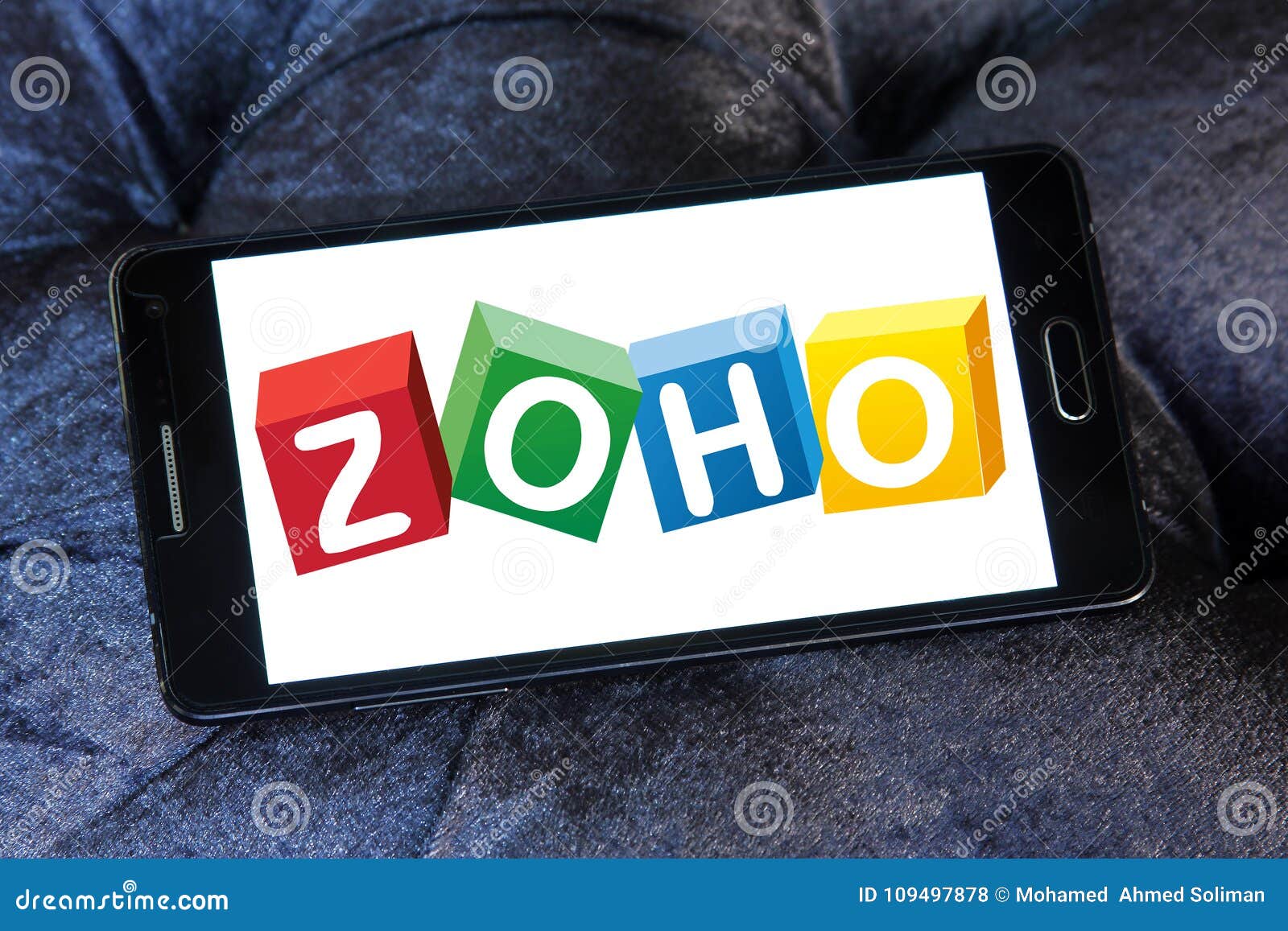 Logotipo De Zoho Corporation Foto de archivo editorial - Imagen de ...