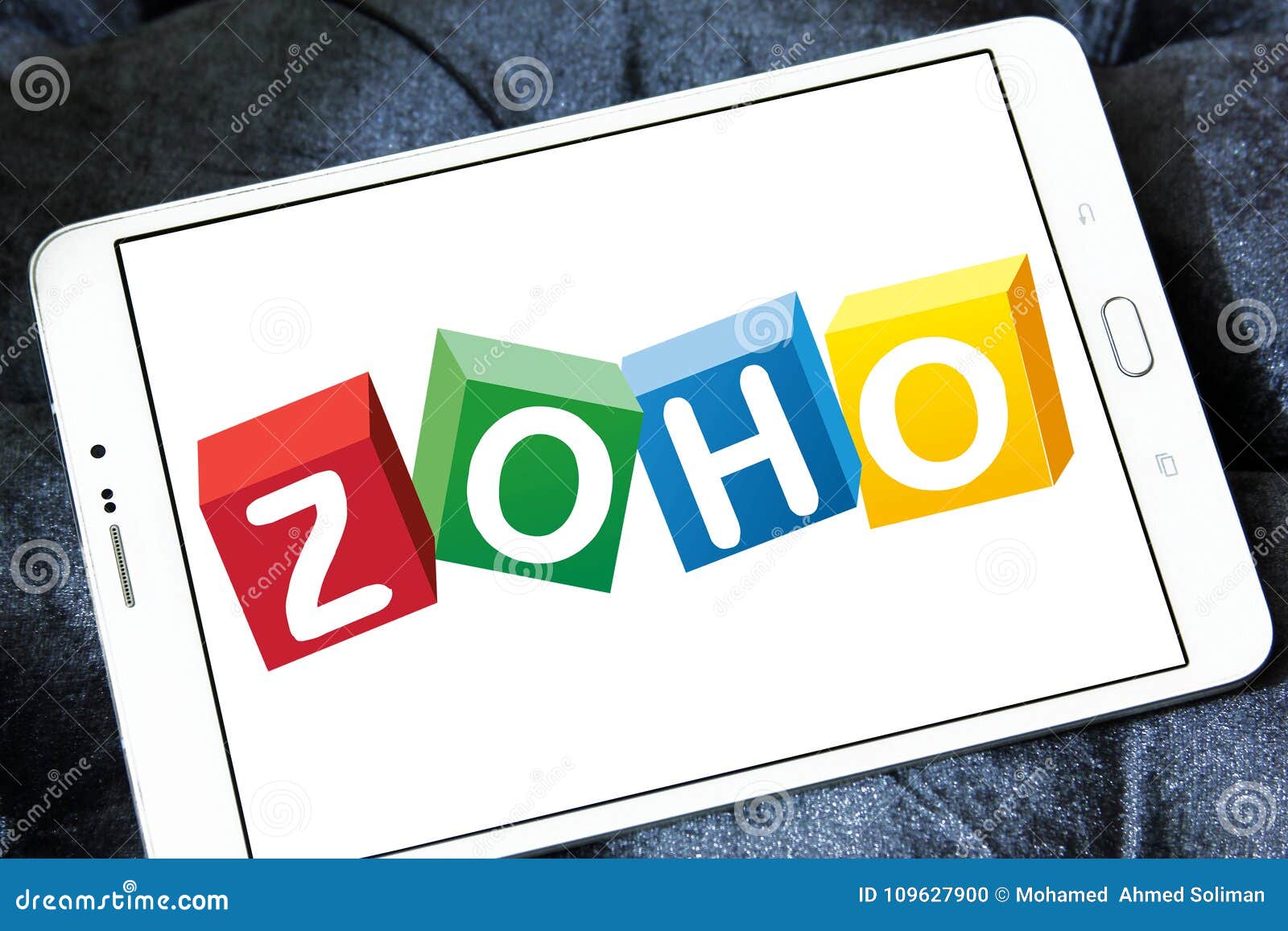 Logotipo De Zoho Corporation Imagen editorial - Imagen de negocios ...