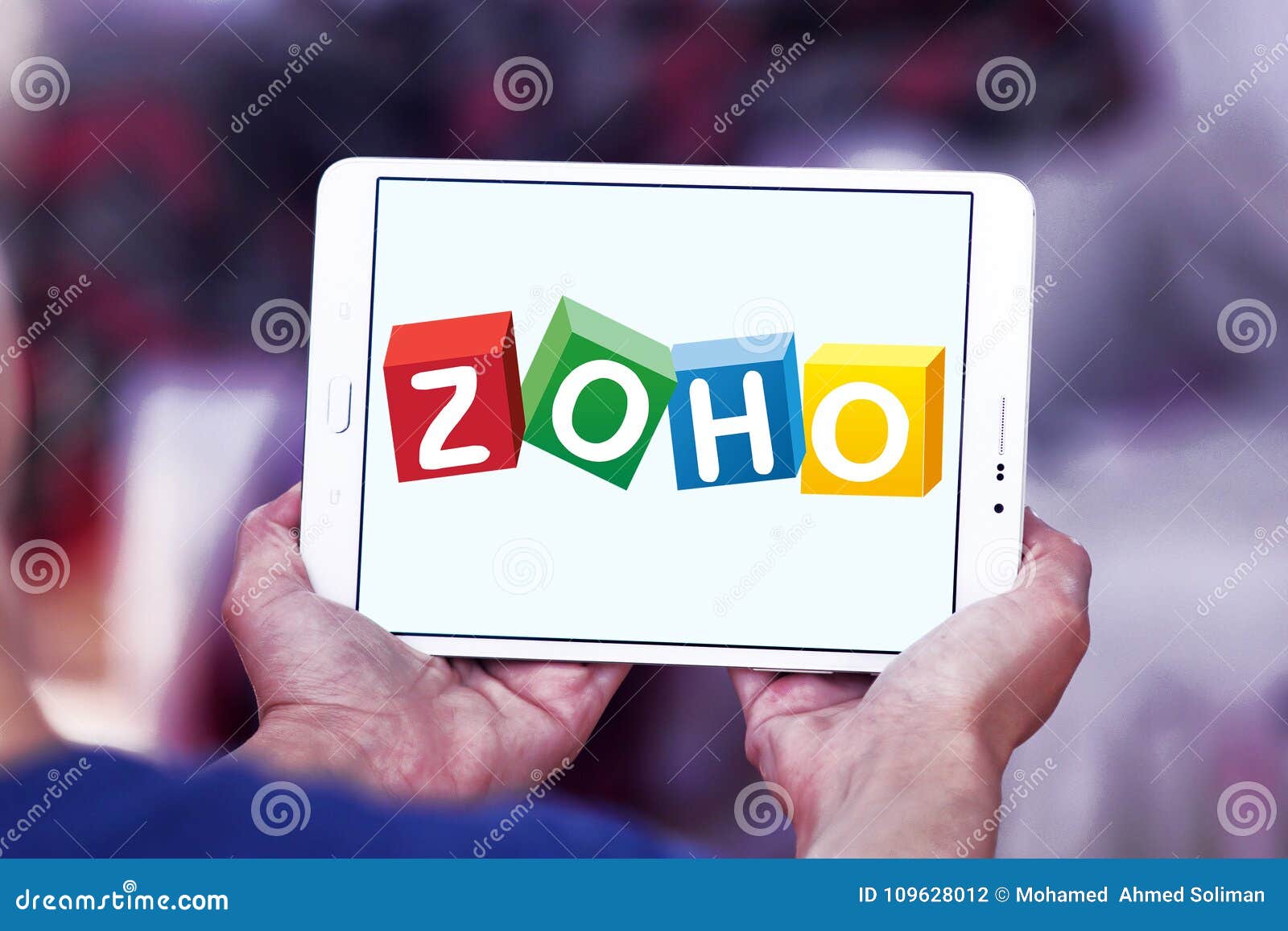 Logotipo De Zoho Corporation Fotografía editorial - Imagen de iconos ...