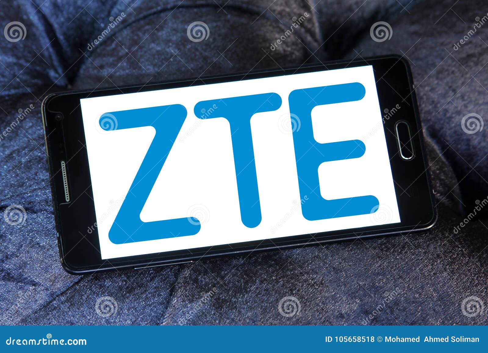 Logotipo De ZTE Corporation Foto de archivo editorial - Imagen de fondo ...