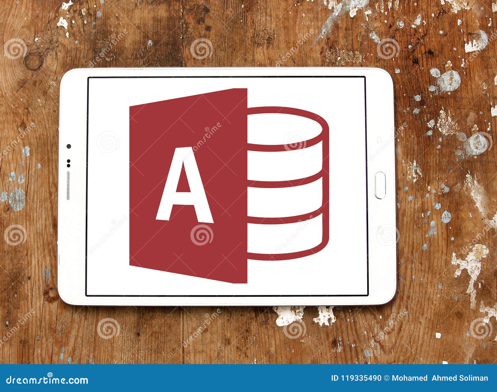 Logotipo Del Acceso Del Microsoft Office Imagen editorial - Imagen de ...