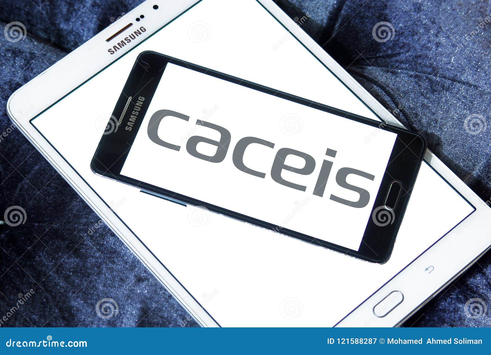 Logotipo Del Banco De CACEIS Fotografía editorial - Imagen de trademark ...