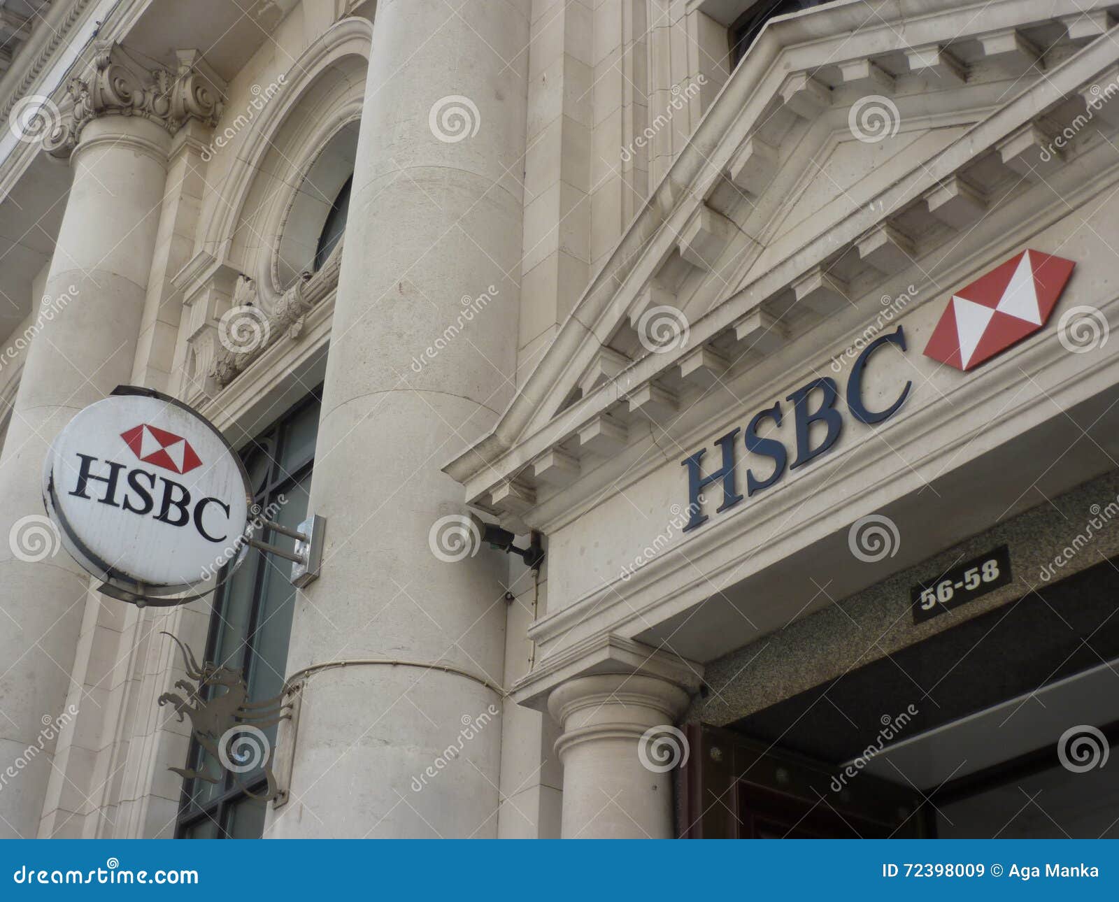 Logotipo del banco de HSBC imagen de archivo editorial. Imagen de ...