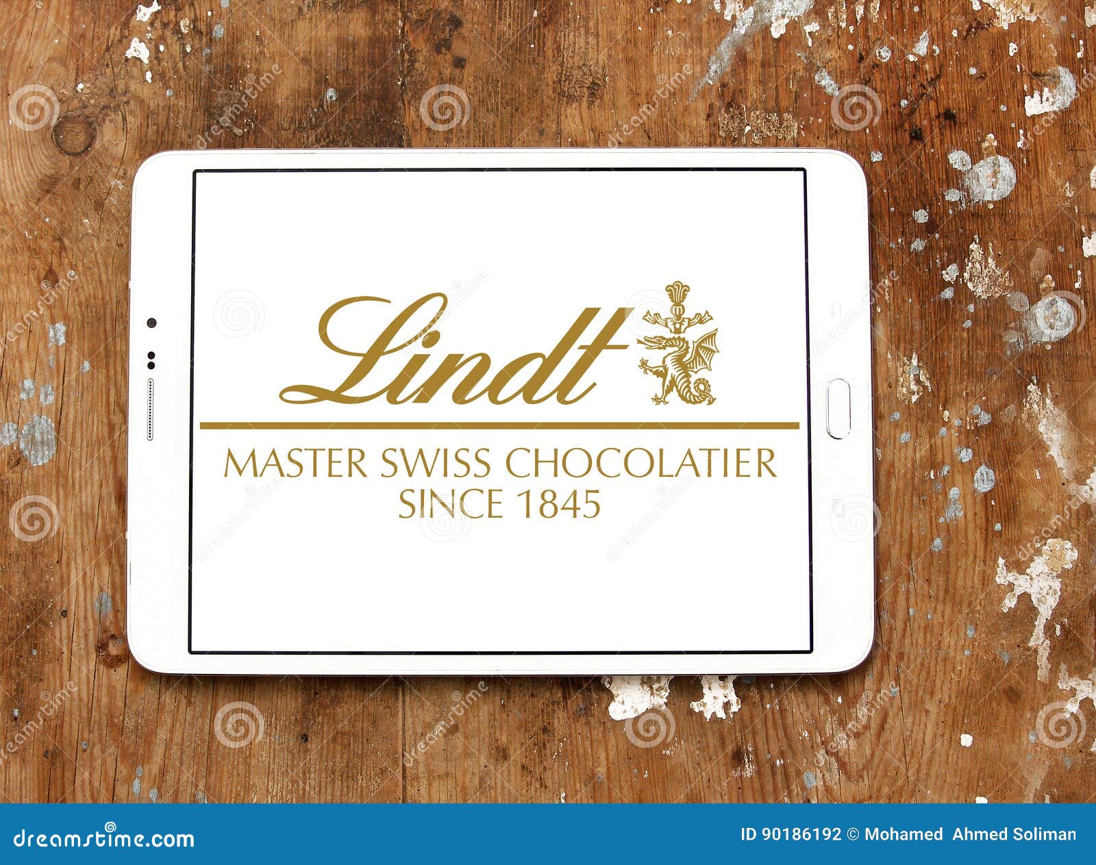 Logotipo Del Chocolate De Lindt Fotografía editorial - Imagen de iconos ...
