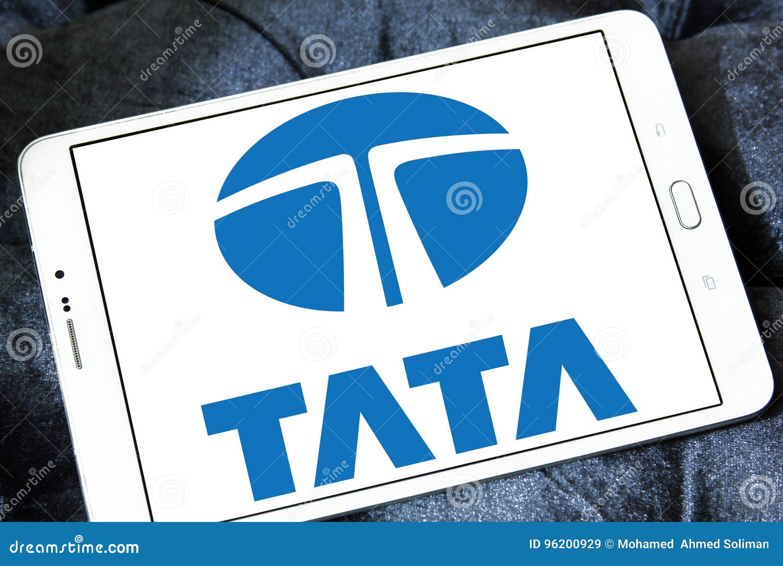 Logotipo del coche de Tata imagen de archivo editorial. Imagen de ...