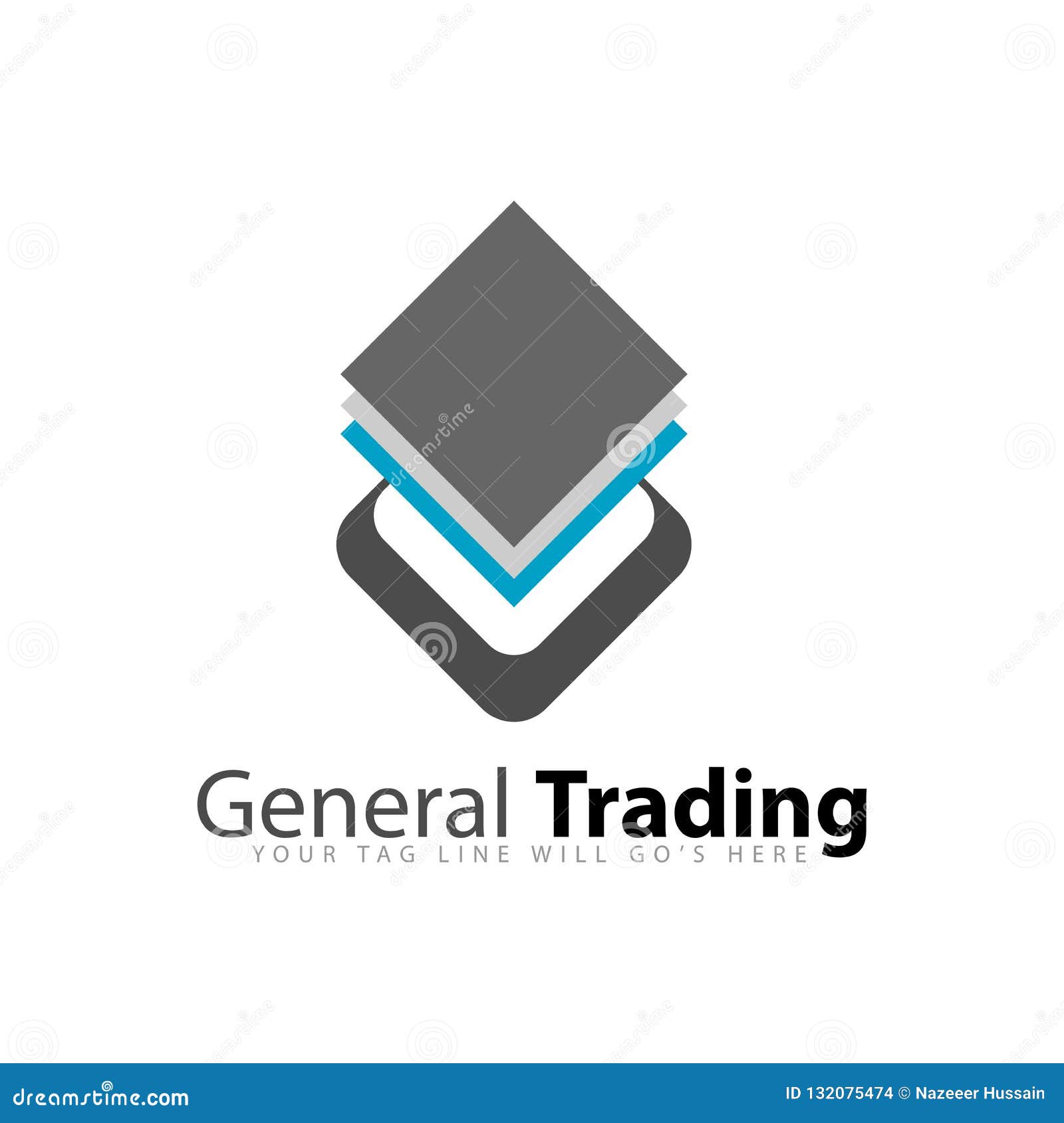 Logotipo Del Comercio General Stock de ilustración - Ilustración de ...