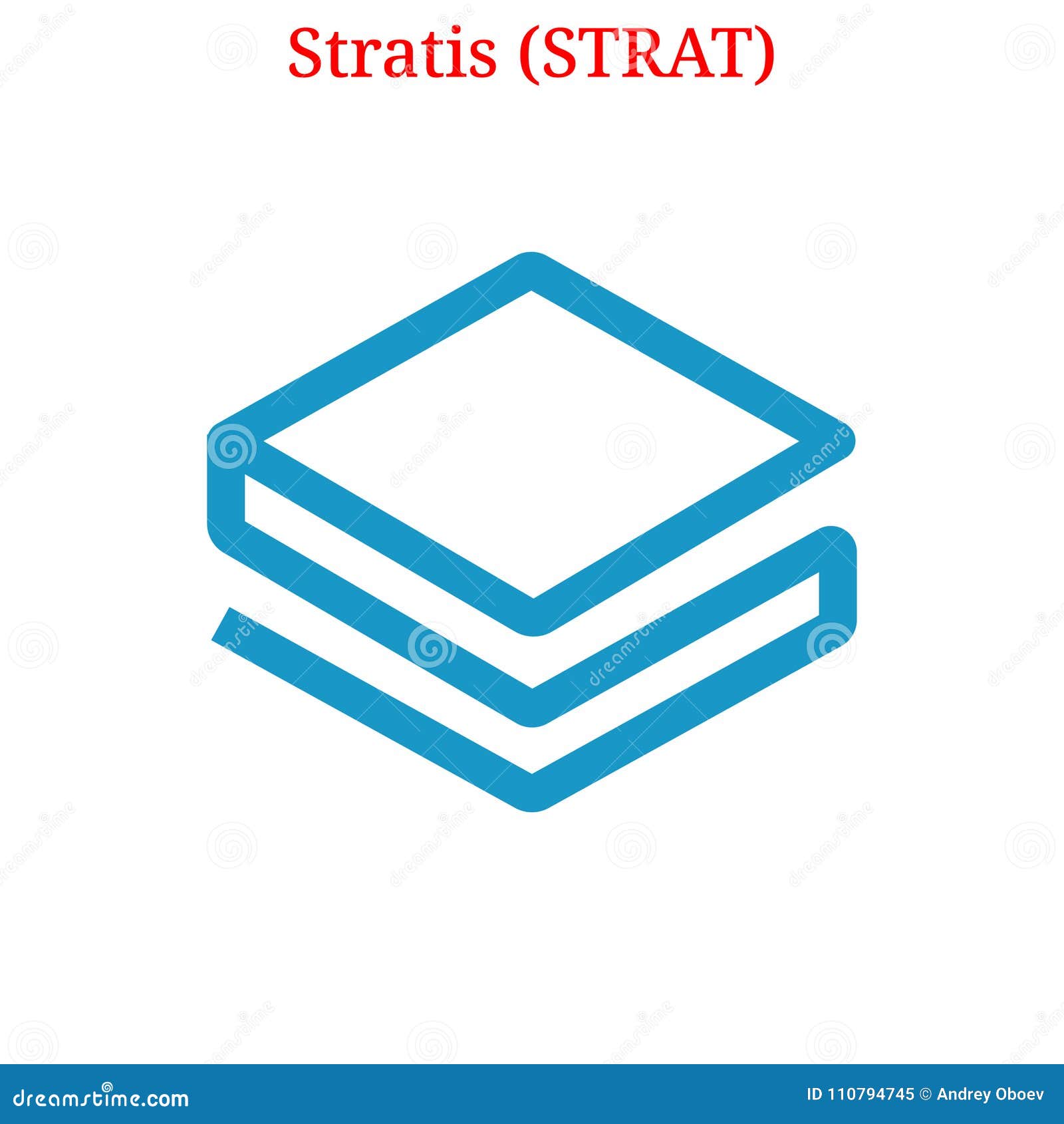 Logotipo Del COMIENZO De Stratis Del Vector Ilustración del Vector ...