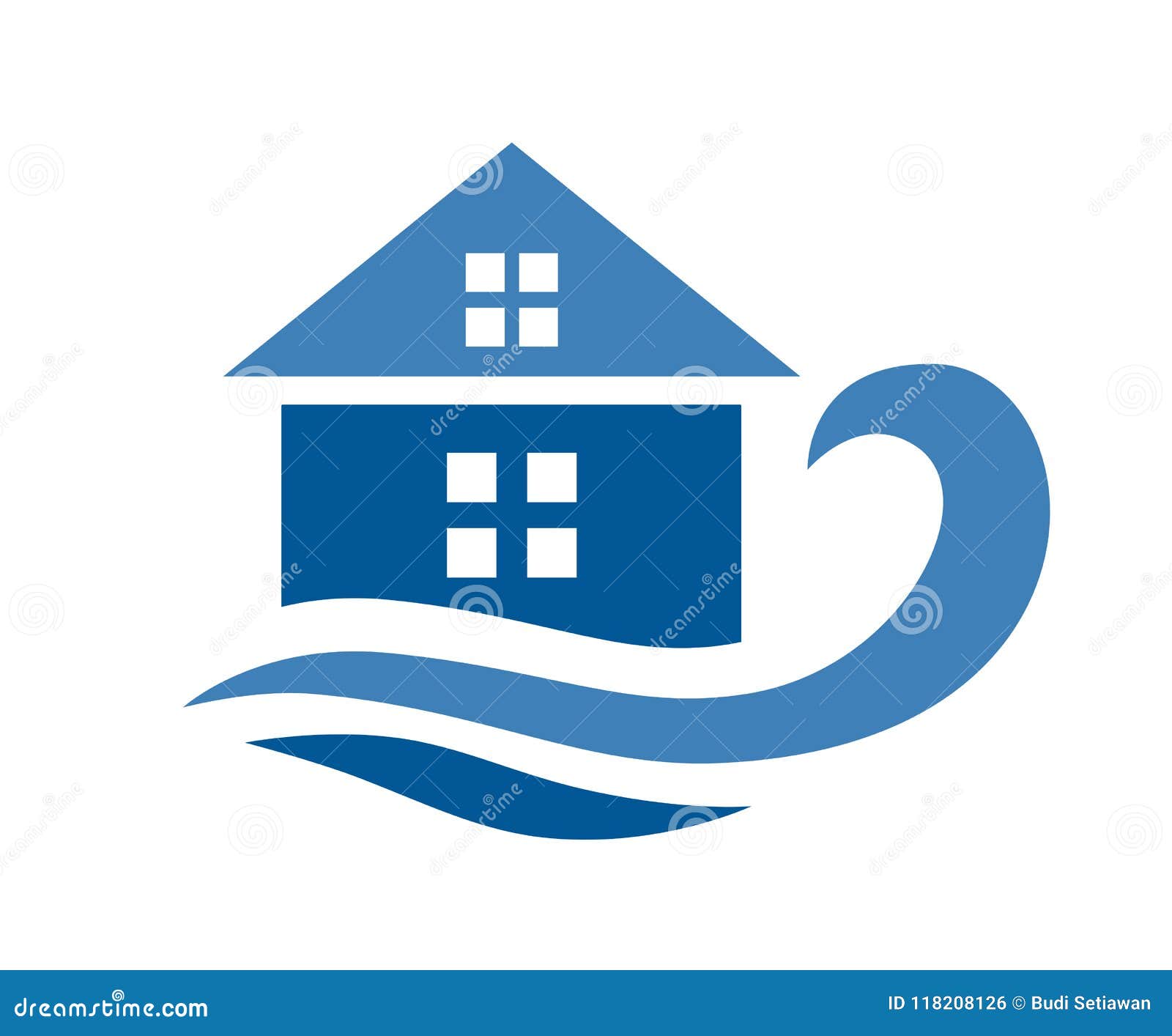 Logotipo 1 Del Complejo Playero Ilustración del Vector - Ilustración de ...