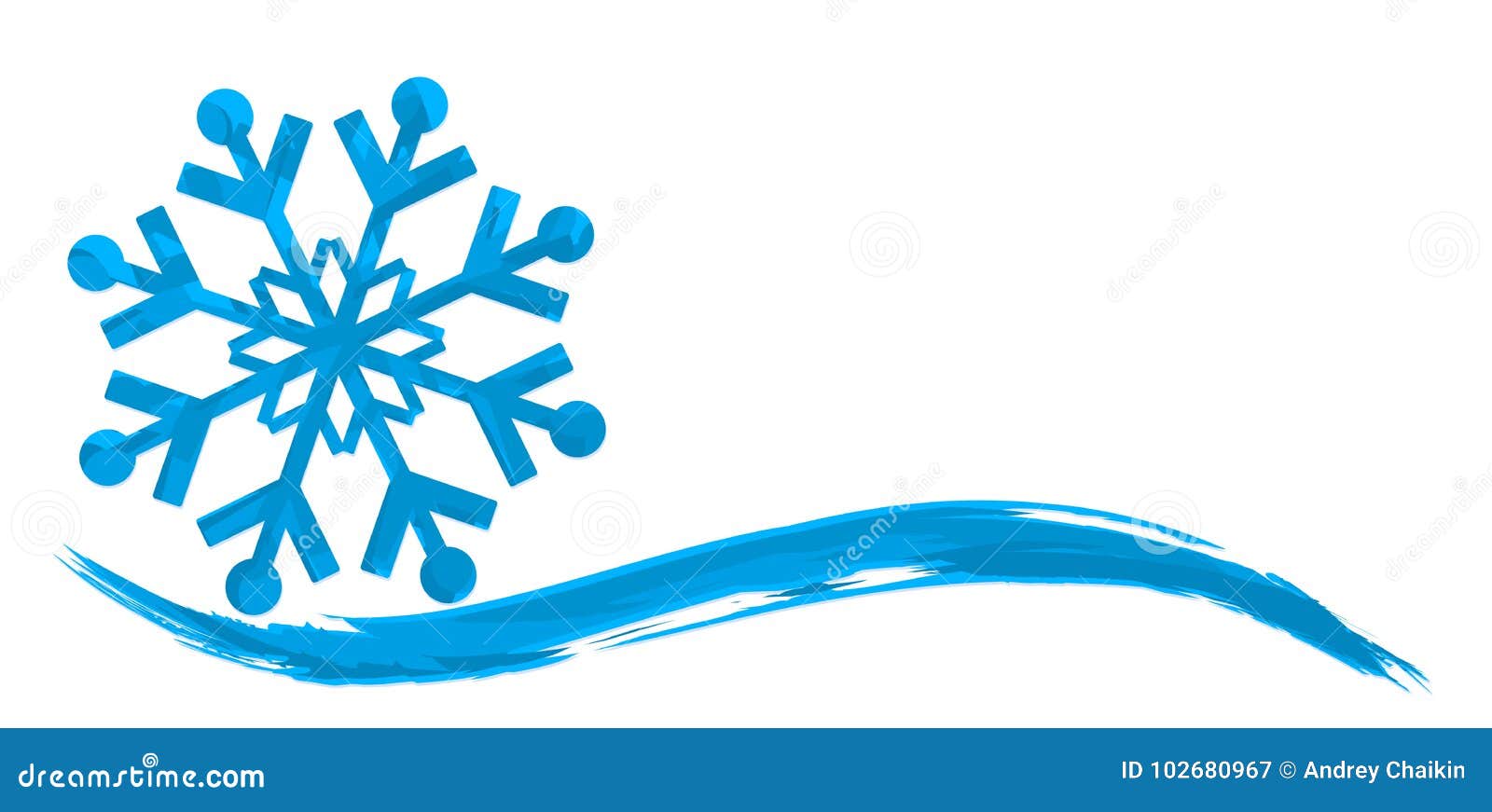 Logotipo del copo de nieve ilustración del vector. Ilustración de nieve ...