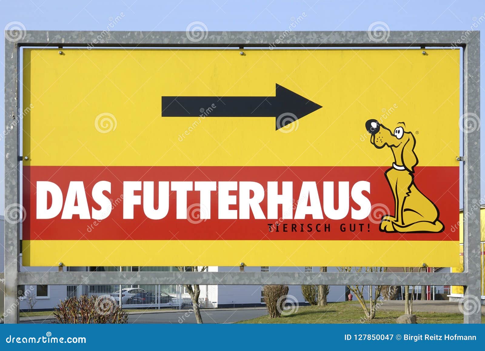 Logotipo Del DAS FUTTERHAUS Fotografía editorial - Imagen de cielo ...