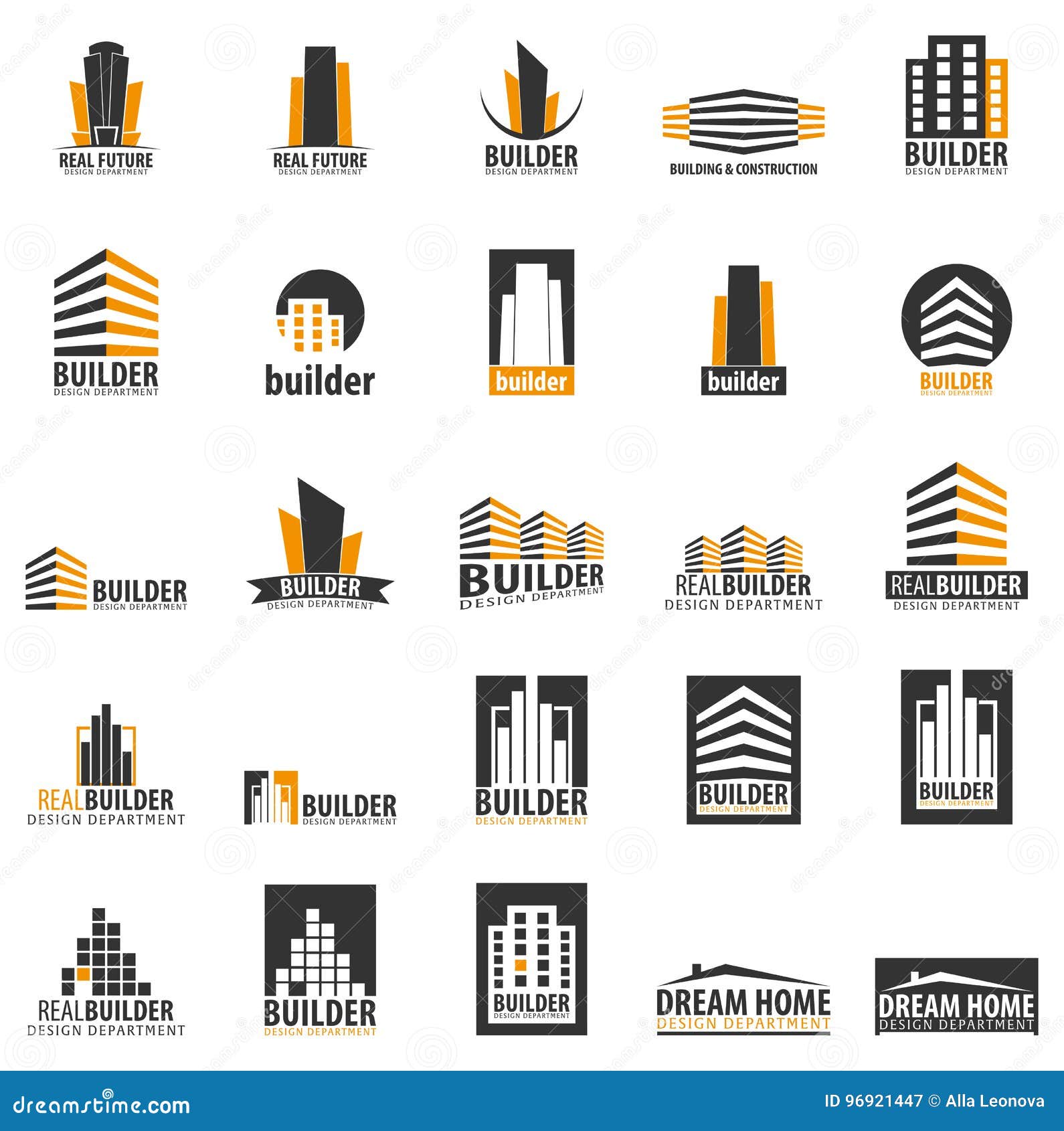 Logotipo Del Edificio Departamento De Diseño Edificios Modernos Iconos ...