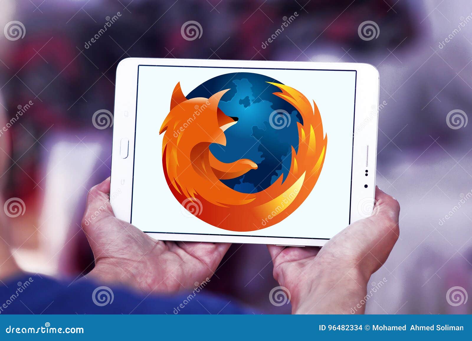 Logotipo Del Explorador Web De Firefox Imagen de archivo editorial ...