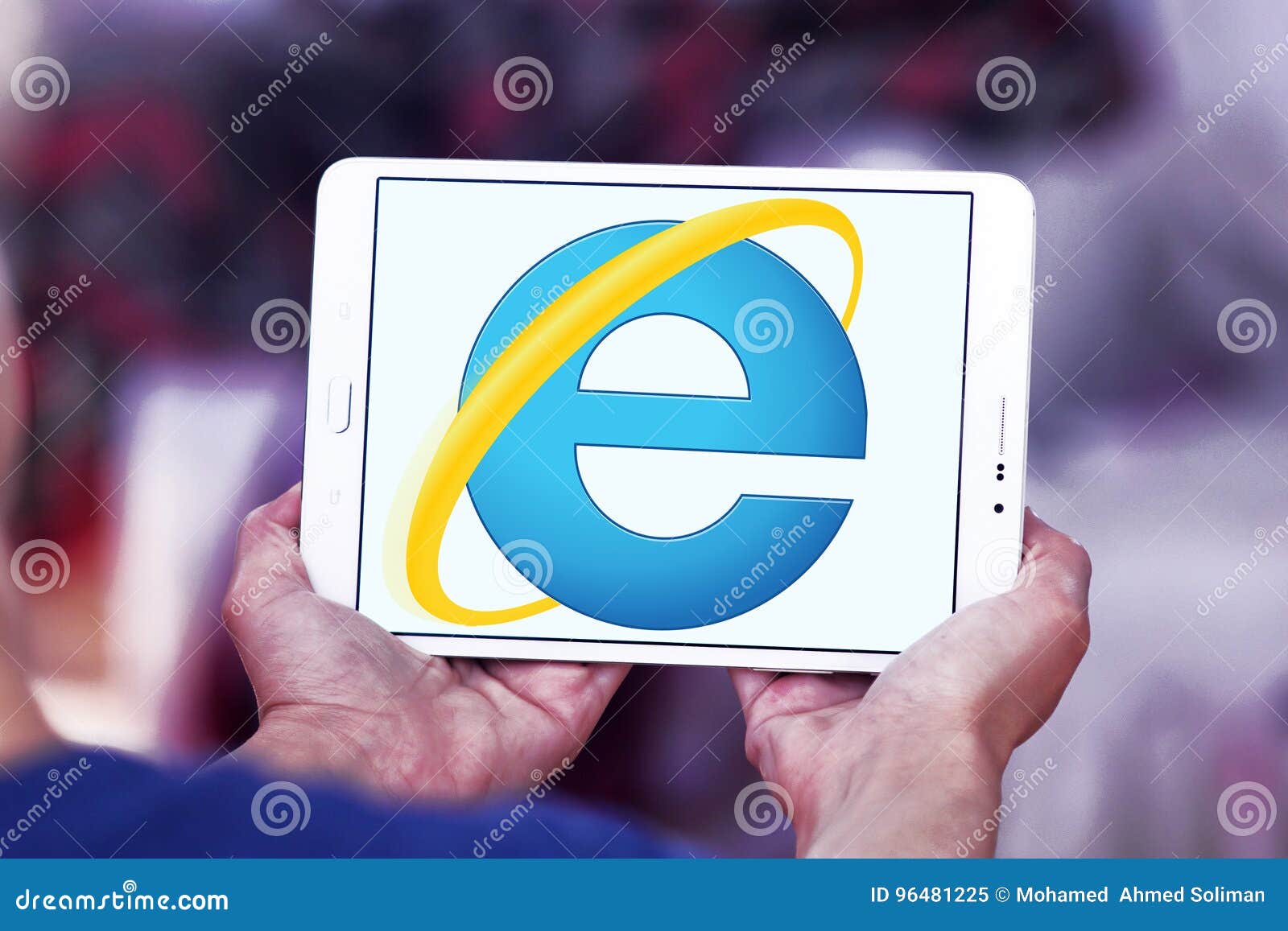 Logotipo Del Explorador Web Del Internet Explorer Imagen editorial ...