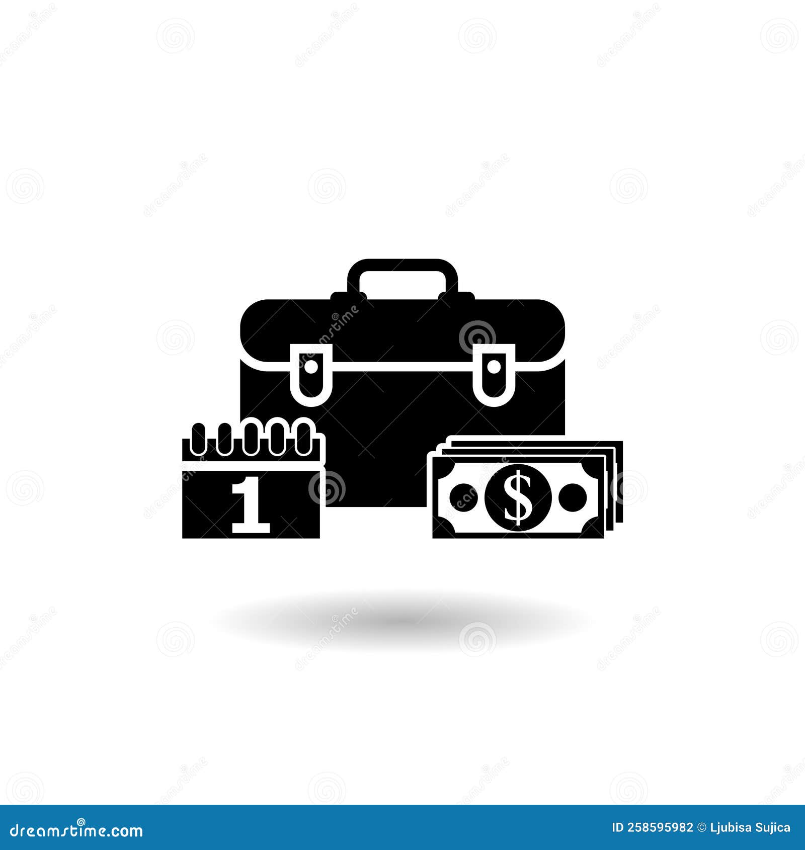 Logotipo Del Icono De Salarios De Empleados Con Sombra Ilustración del ... Logotipo Del Icono De Salarios De Empleados Con Sombra Ilustración del ...