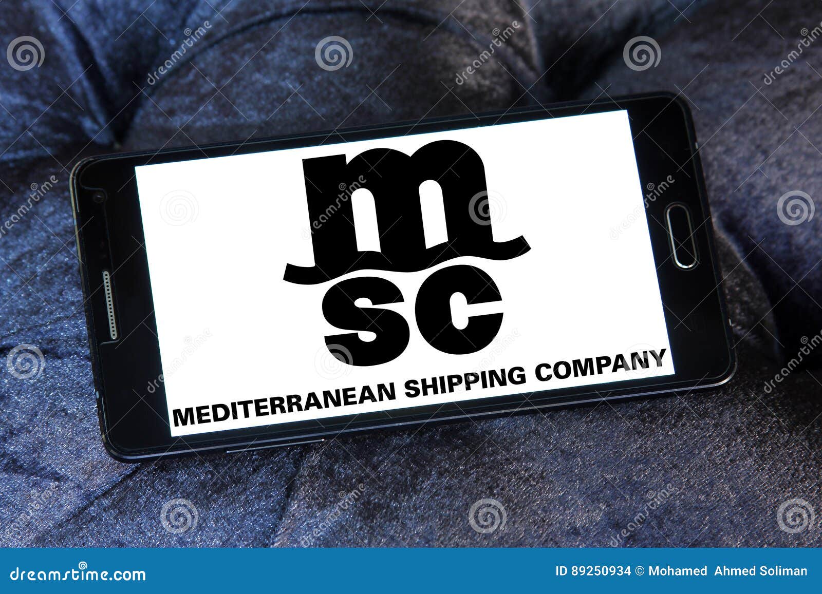 Logotipo Del Naviera Del Msc Imagen de archivo editorial - Imagen de ...